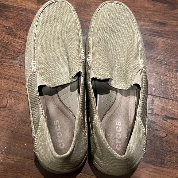 CROCS | Shoes | Mens Canvas Crocs | Poshmark